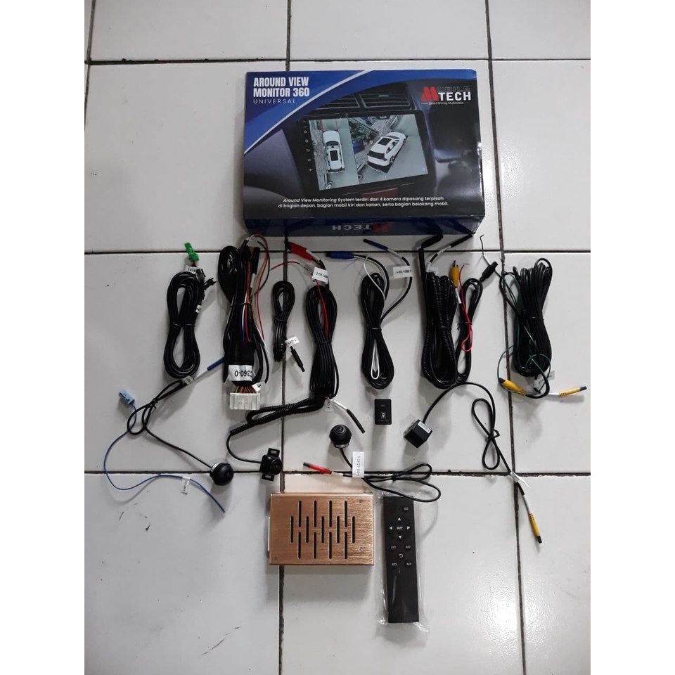 Jual CAMERA PARKIR 360 MTECH UNIVERSAL (PLUS PASANG) | Shopee Indonesia