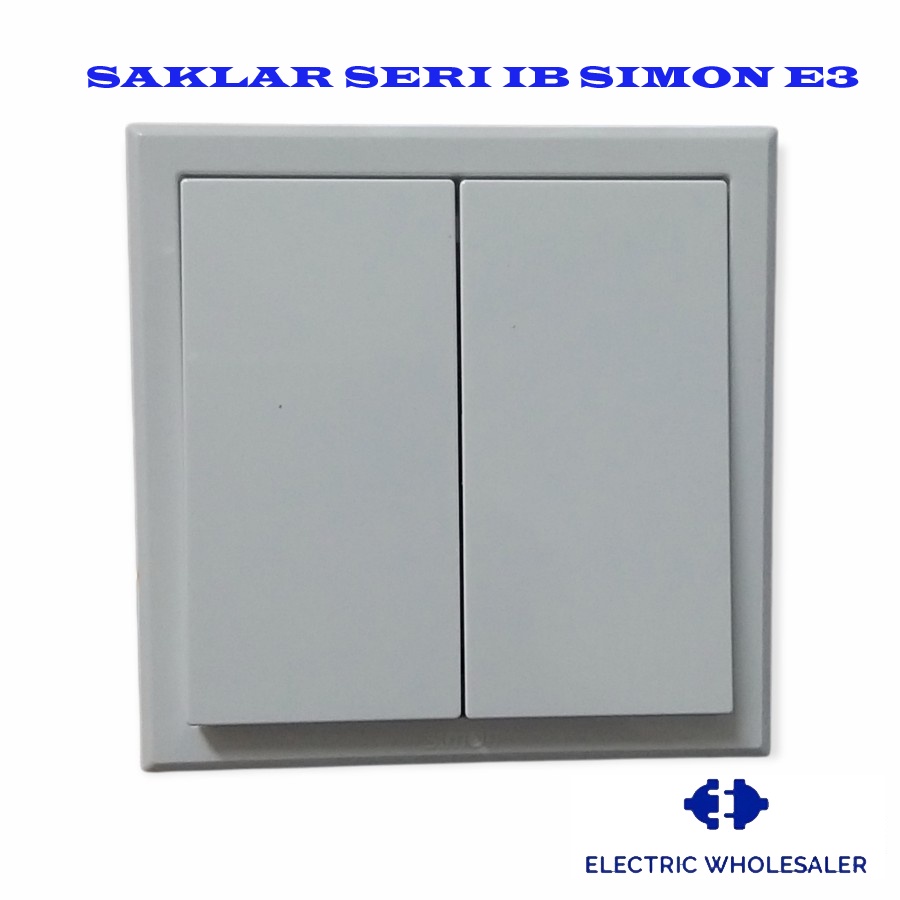 Jual SAKLAR SERI IB SIMON E3 WHITE | Shopee Indonesia