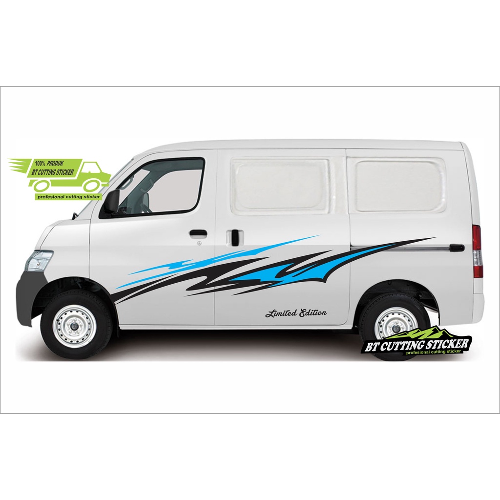 Jual stiker granmax minibus sticker mobil gran max stiker gran max ...