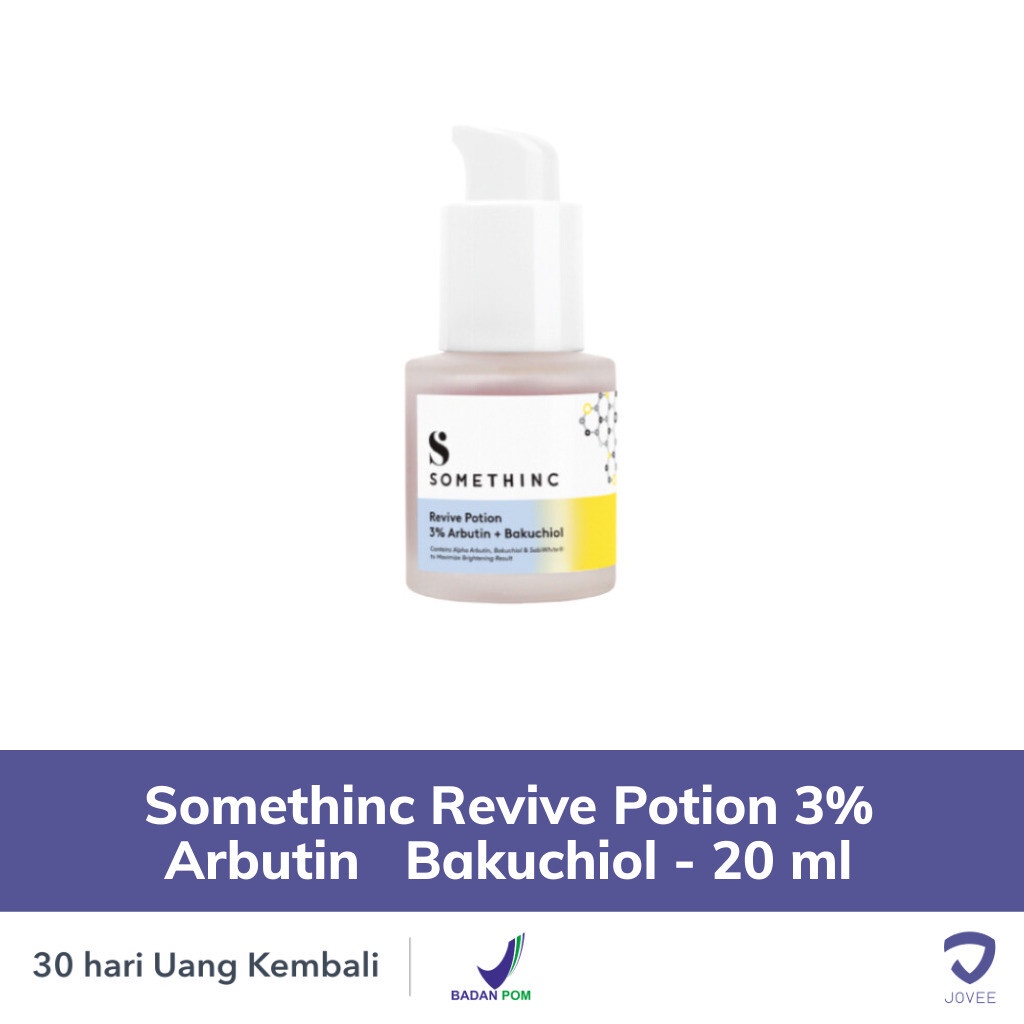 Jual Somethinc Revive Potion 3% Arbutin + Bakuchiol - 20 ml - JOVEE ...