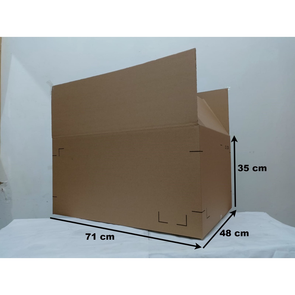 Jual Kardus - Box - Kardus Packing - Singel Wall - 71 cm x 48 cm x 35cm ...