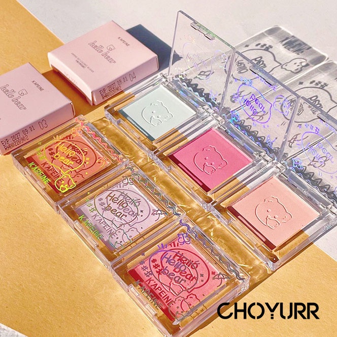 Jual 【COD】Blush Palette Candy Warna Natural Matte Blusher Tahan Air Palette Matte Anti Air Tahan ...