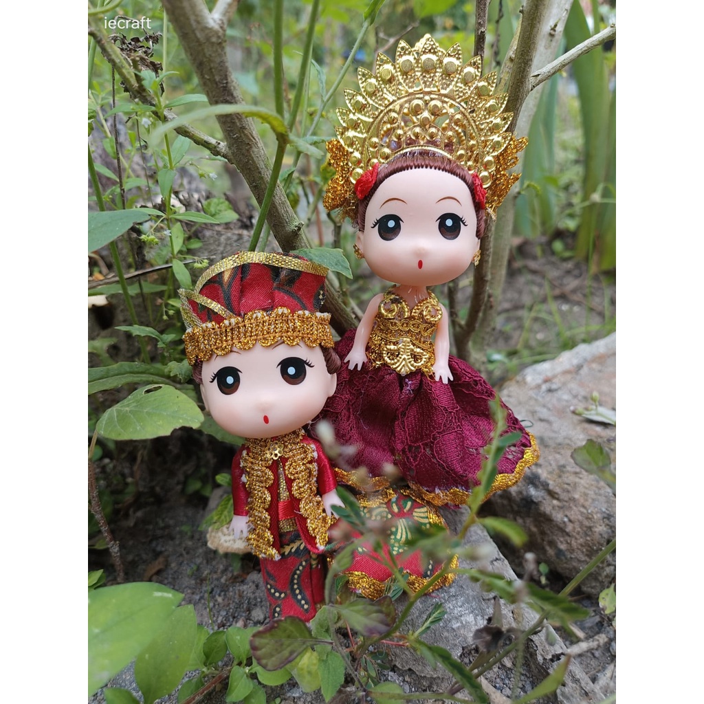 Jual Boneka Custom Boneka Pengantin adat Bali bisa Request adat lain ...