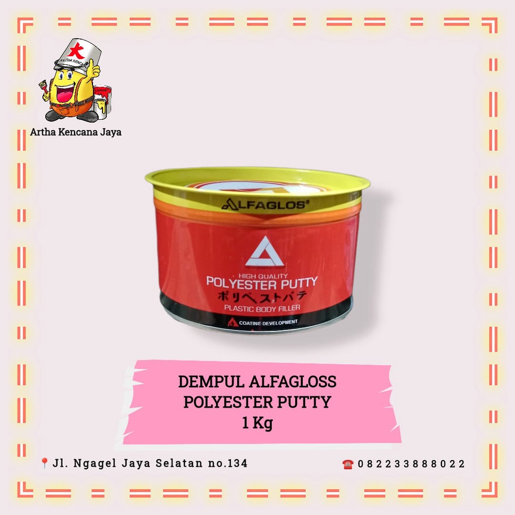 Jual DEMPUL ALFAGLOSS 1KG | Shopee Indonesia