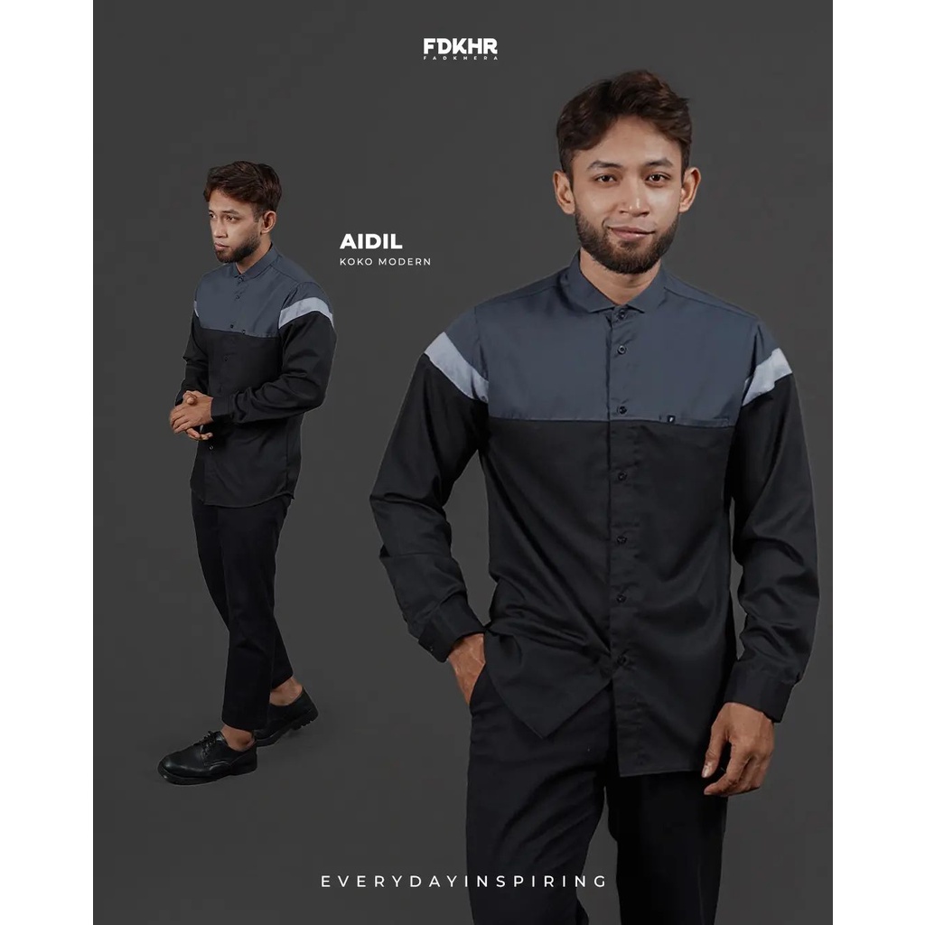 Jual COD!! Baju Koko Pria Modern Aidil - Fadkhera | Shopee Indonesia Jual COD!! Baju Koko Pria Modern Aidil - Fadkhera | Shopee Indonesia