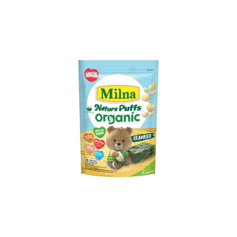 Jual MILNA Nature Puff Organic 15gr (ada 3 varian) / Milna Puffs ...