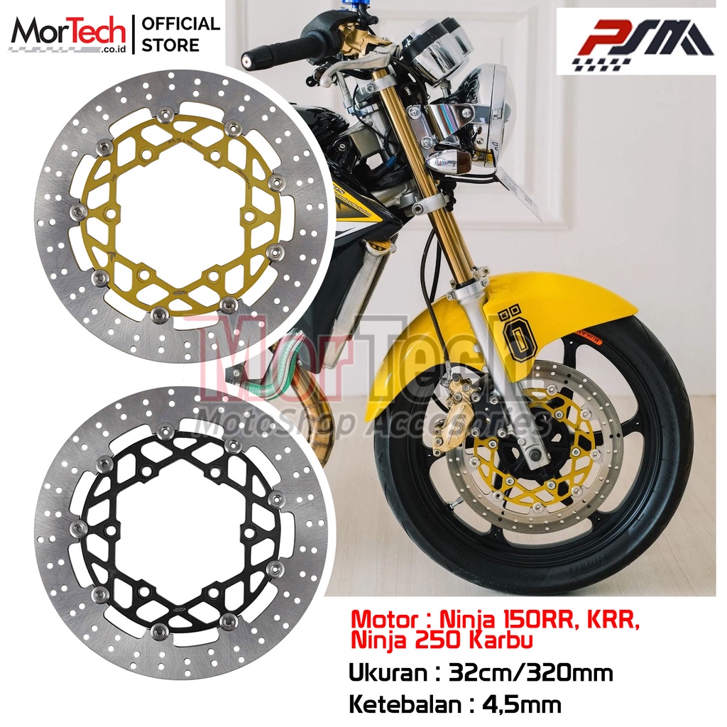 Jual Discbrake PSM Ninja Floating 0035A Piringan Rem Cakram Depan Lebar ...