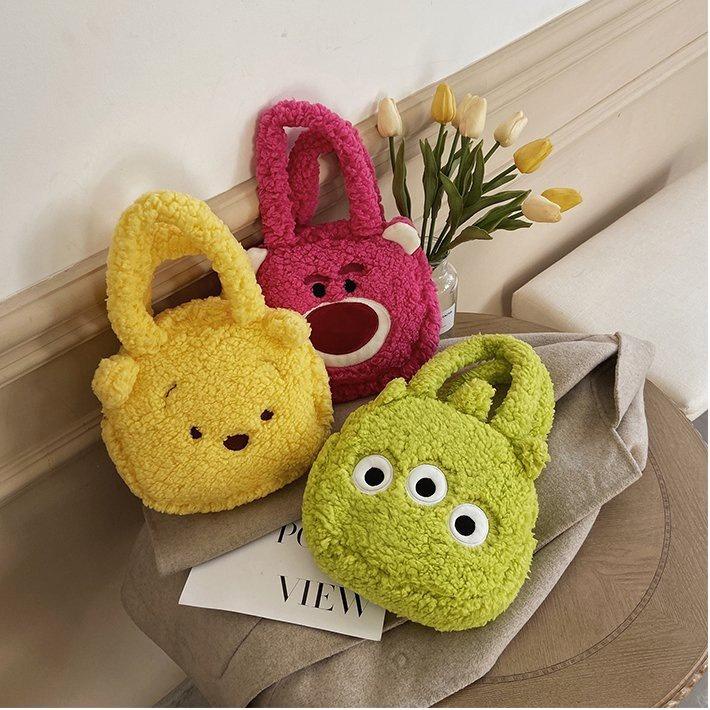 Jual VIRAL Tas Lotso Toy Story Monster Pooh Boneka Karakter Three eye ...