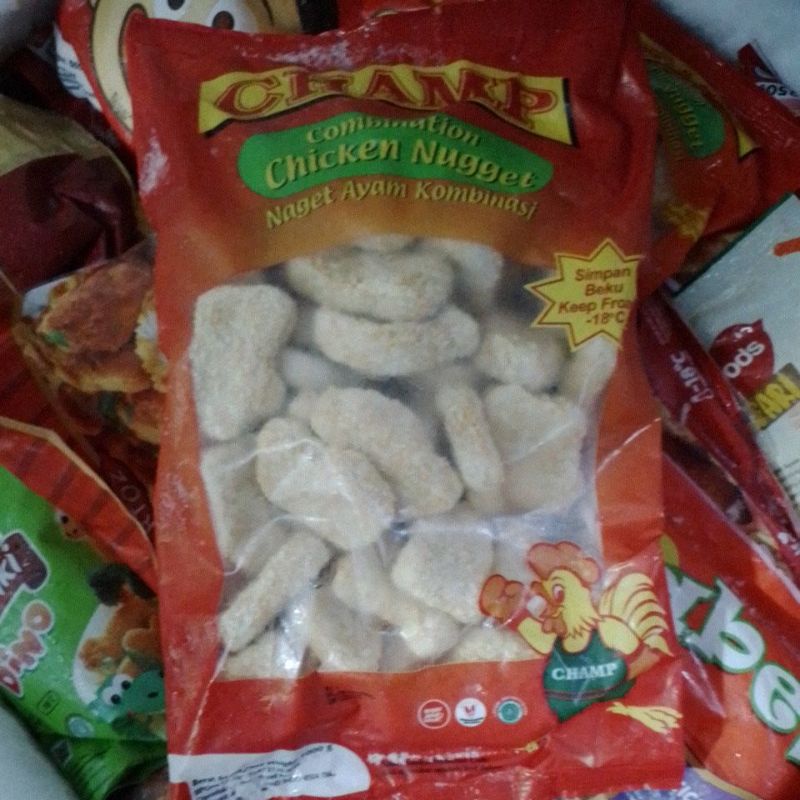 Jual Champ Nuget Ayam 1 kg | Shopee Indonesia