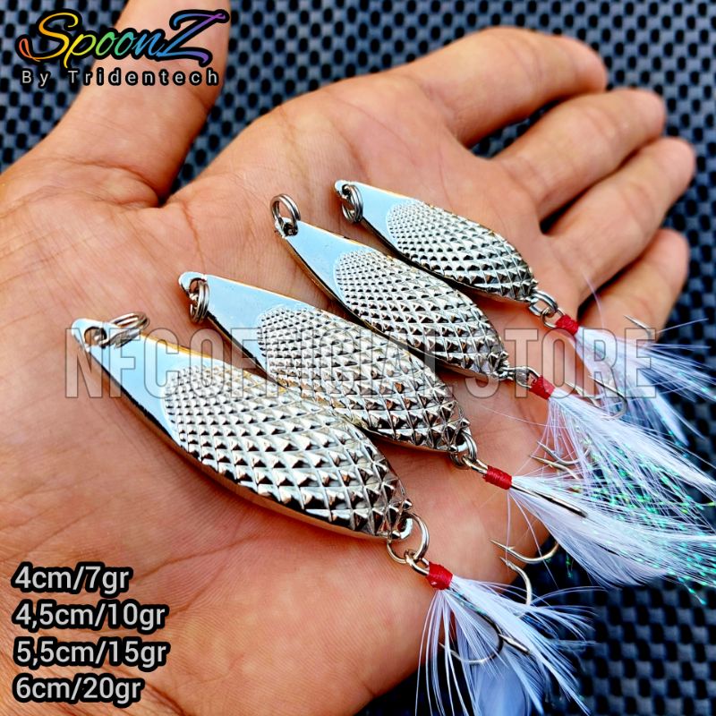 Jual Lure Metal SpoonZ Spoon By TRIDENTECH 7gr 10gr 15gr 20gr | Shopee ...