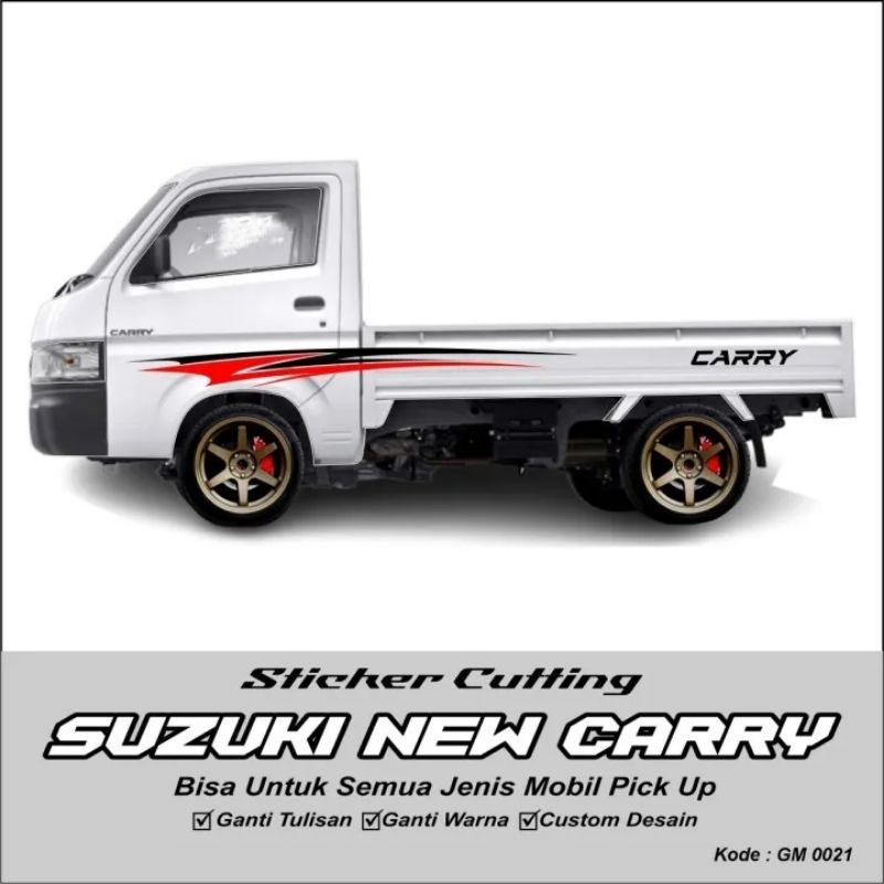 Jual 0518 cutting sticker PICK UP NEW CARRY pick up GRAND MAX l300bisa ...