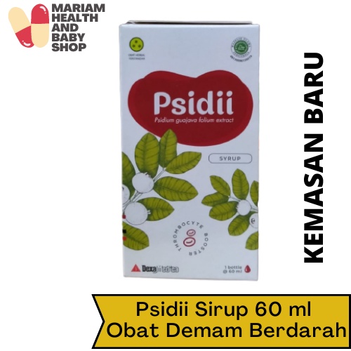 Jual Psidii Sirup 60 ml | Obat Demam Berdarah | Meningkatkan Trombosit ...