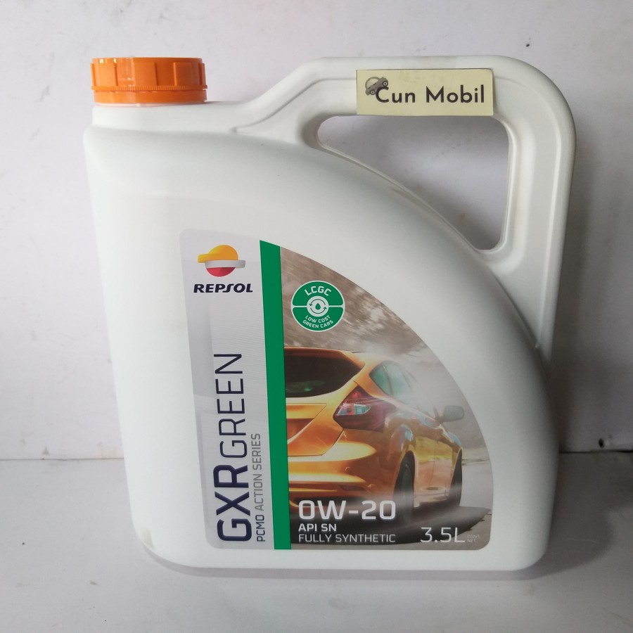 Jual Oli Mesin Repsol GXR Green 0W-20 API SN Fully SYNTHETIC LCGC 3,5 ...