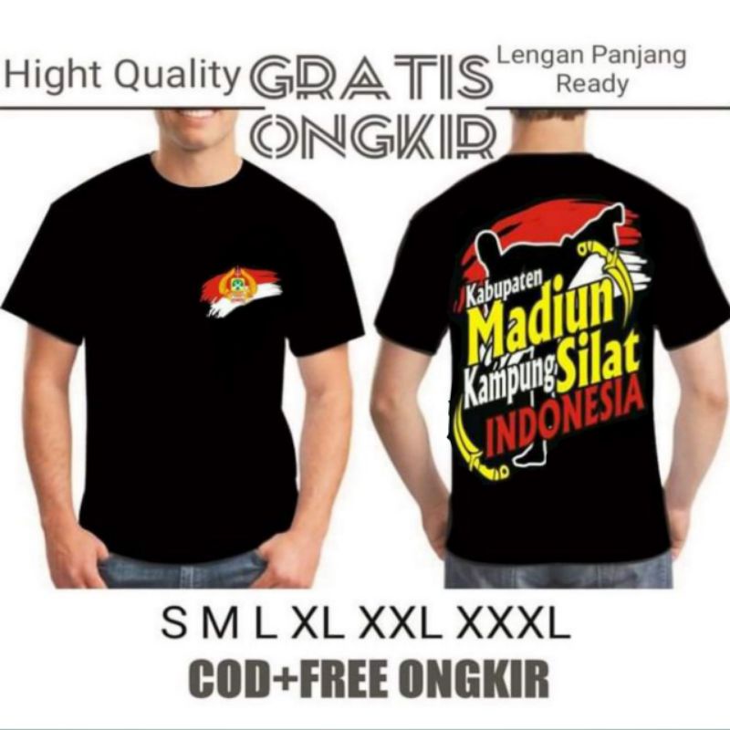 Jual MADIUN KAMPUNG SILAT kaos KAMPUNG SILAT MADIUN kaos PESILAT ...