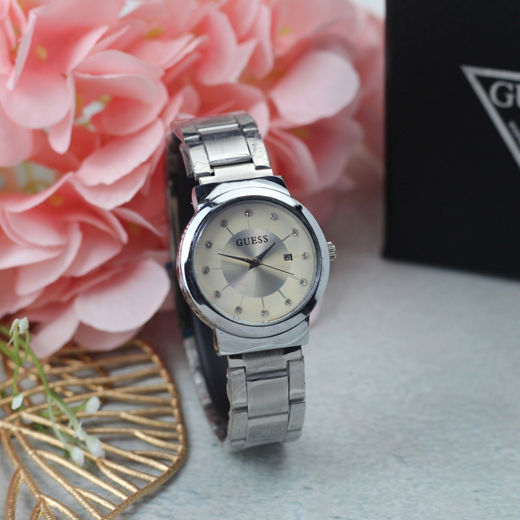 Jual Jam tangan fashion GNM stainless jam tangan couple kasual formal ...