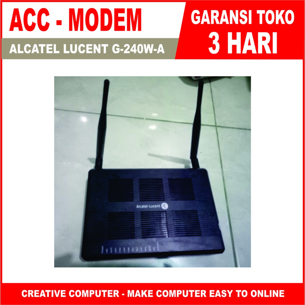 Jual Modem - Alcatel Lucent G-240W-A | Shopee Indonesia
