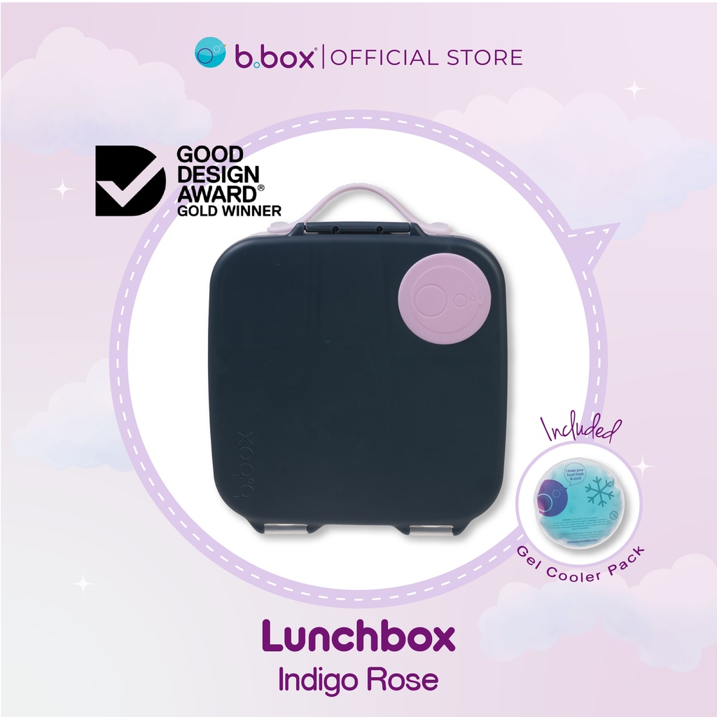 Jual b.box Lunch Box - Indigo Rose | Shopee Indonesia