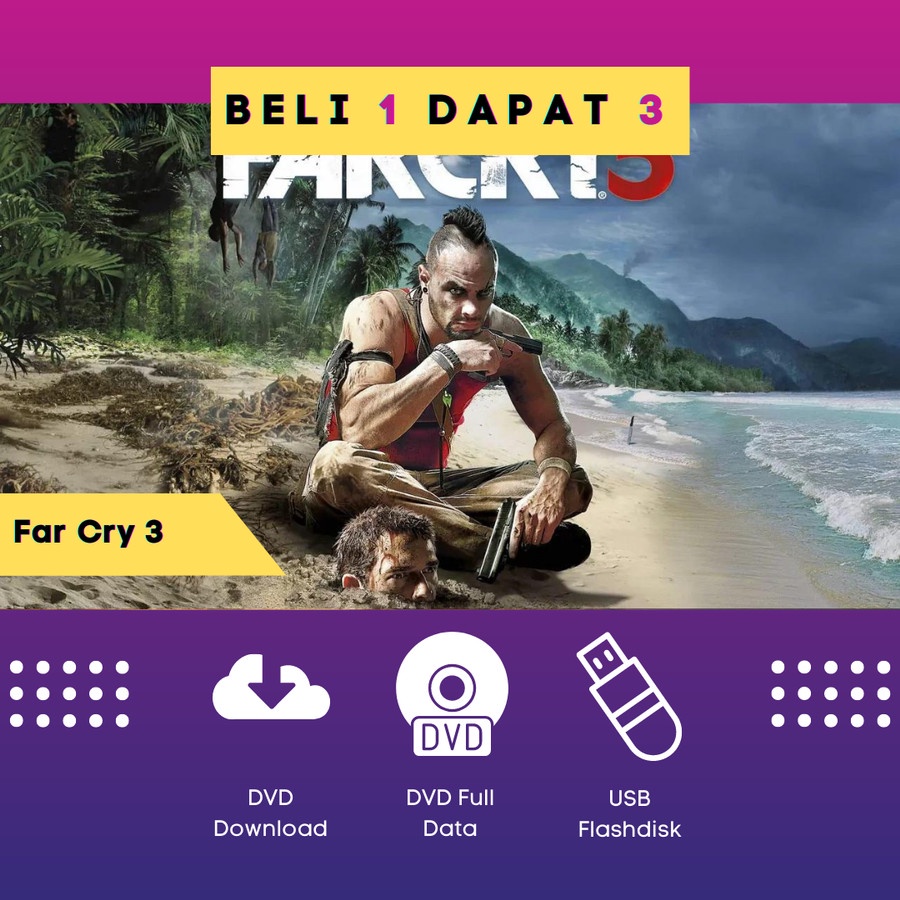 Jual Far Cry 3 + Bundle Series | Game PC Original | Shopee Indonesia