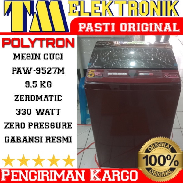 Jual MESIN CUCI 1 TABUNG POLYTRON PAW-9527 / PAW-8527 / PAW-7527 ( PENGIRIMAN KARGO ) | Shopee ...