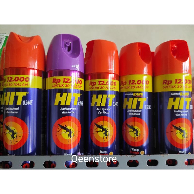 Jual Hit HIT aerosol orange dan lily blossom 180 ml 180ml anti nyamuk ...