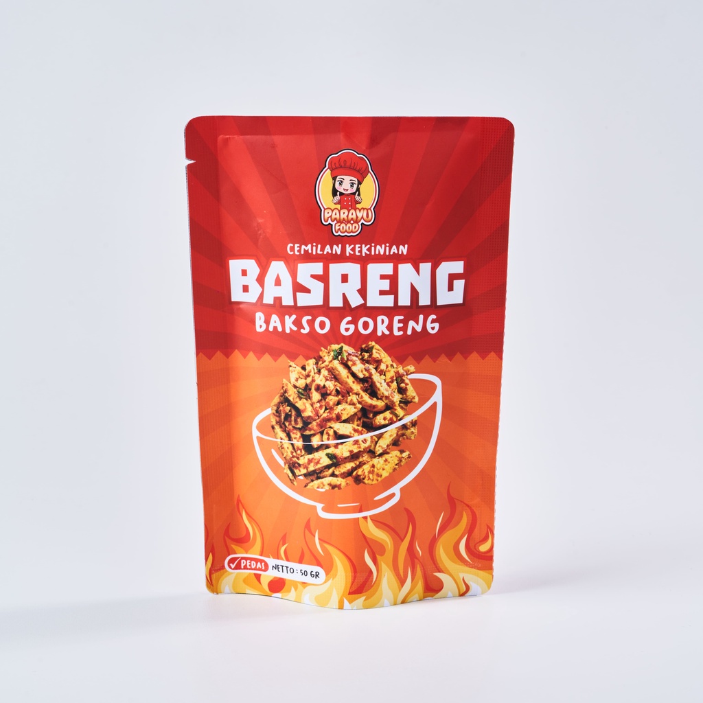Jual Parayu Food - Basreng Bakso Goreng Variant Rasa | Shopee Indonesia