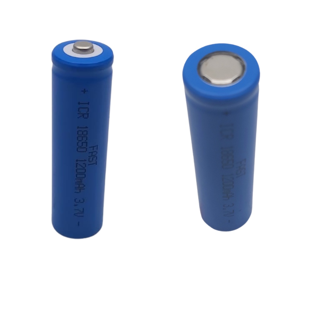 Jual Baterai Cas 18650 Battery Li-Ion Power Bank 3,7 volt 1200mAh | Shopee Indonesia