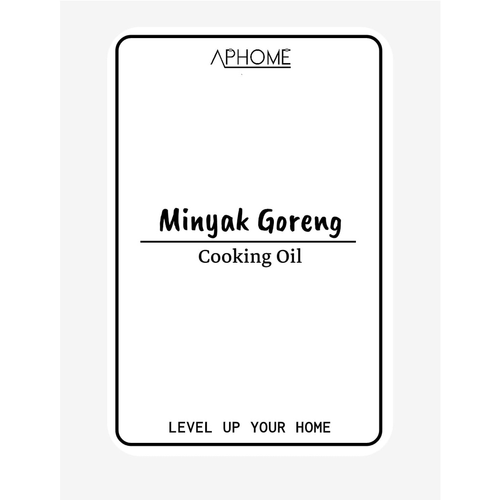 Jual APHOME Stiker Label Botol Saos Kecap | Shopee Indonesia