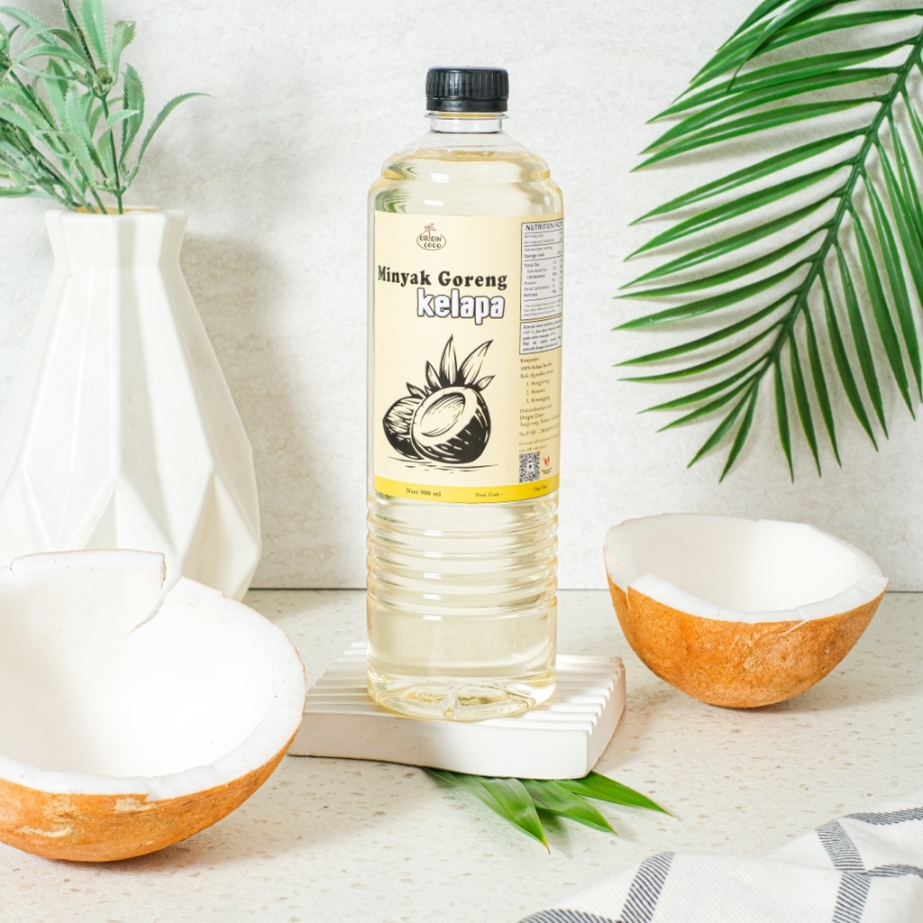 Jual Coconut Cooking Oil 1L - Minyak Goreng Kelapa 1L - Minyak Goreng ...