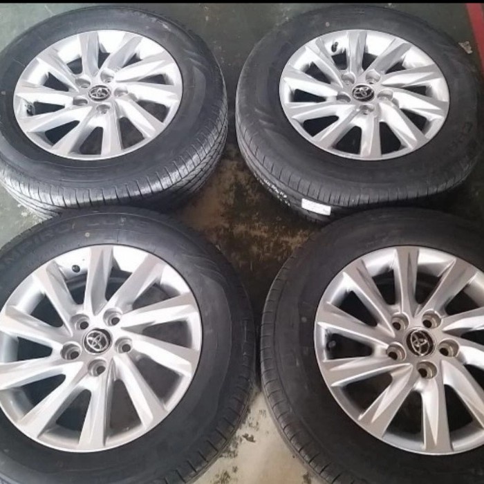 Jual VELG MOBIL SEKEN COPOTAN ORIGINAL INNOVA ZENIX RING 17 LEBAR 6,5 ...