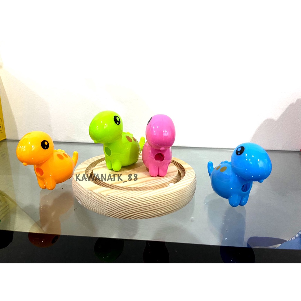 Jual KAWANATK88_ Rautan Pensil Dino Lucu / Serutan Pensil Fancy Dino ...