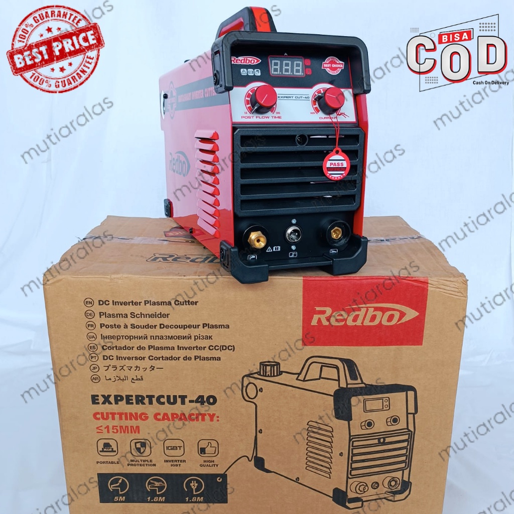 Jual MESIN LAS POTONG BESI REDBO CUT40 / PLASMA CUTTING REDBO CUT 40 Single phase | Shopee Indonesia