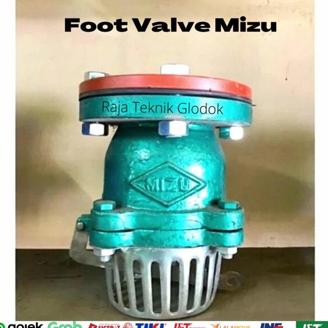 Jual Foot Valve Mizu Flange Cast Iron Jis 10K 14" (14 Inch) | Shopee ...