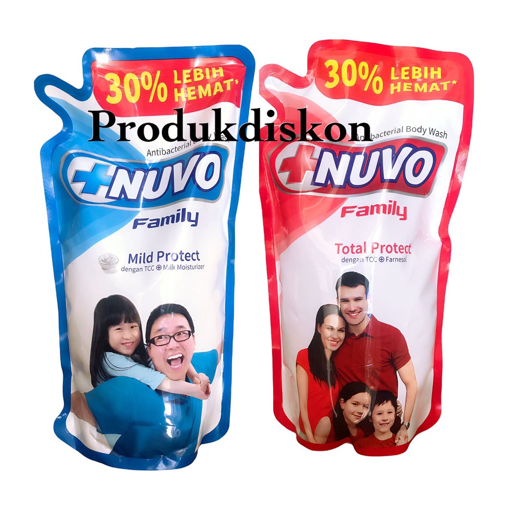 Jual NUVO Family Body Wash Refill 825ml - Sabun Mandi | Shopee Indonesia