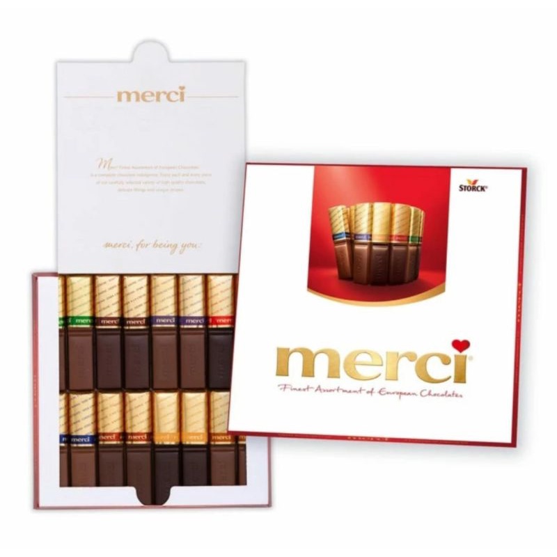 Jual Coklat Merci Fine Assorted 250gr | Shopee Indonesia