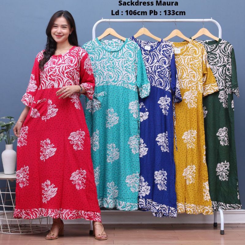 Jual Daster/Sackdress Batik Maura | Shopee Indonesia