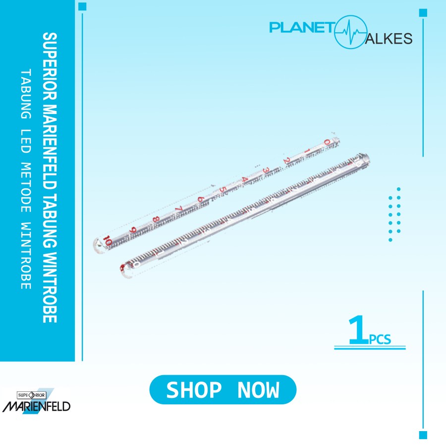 Jual Tabung Wintrobe Superior Marienfeld Hematocrite Tube Germany ...