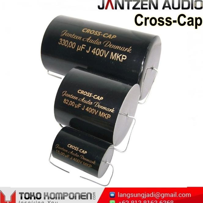 Jual 10Uf 400V Jantzen Cross Cap Capacitor (Kapasitor Mkp Polypropylene ...