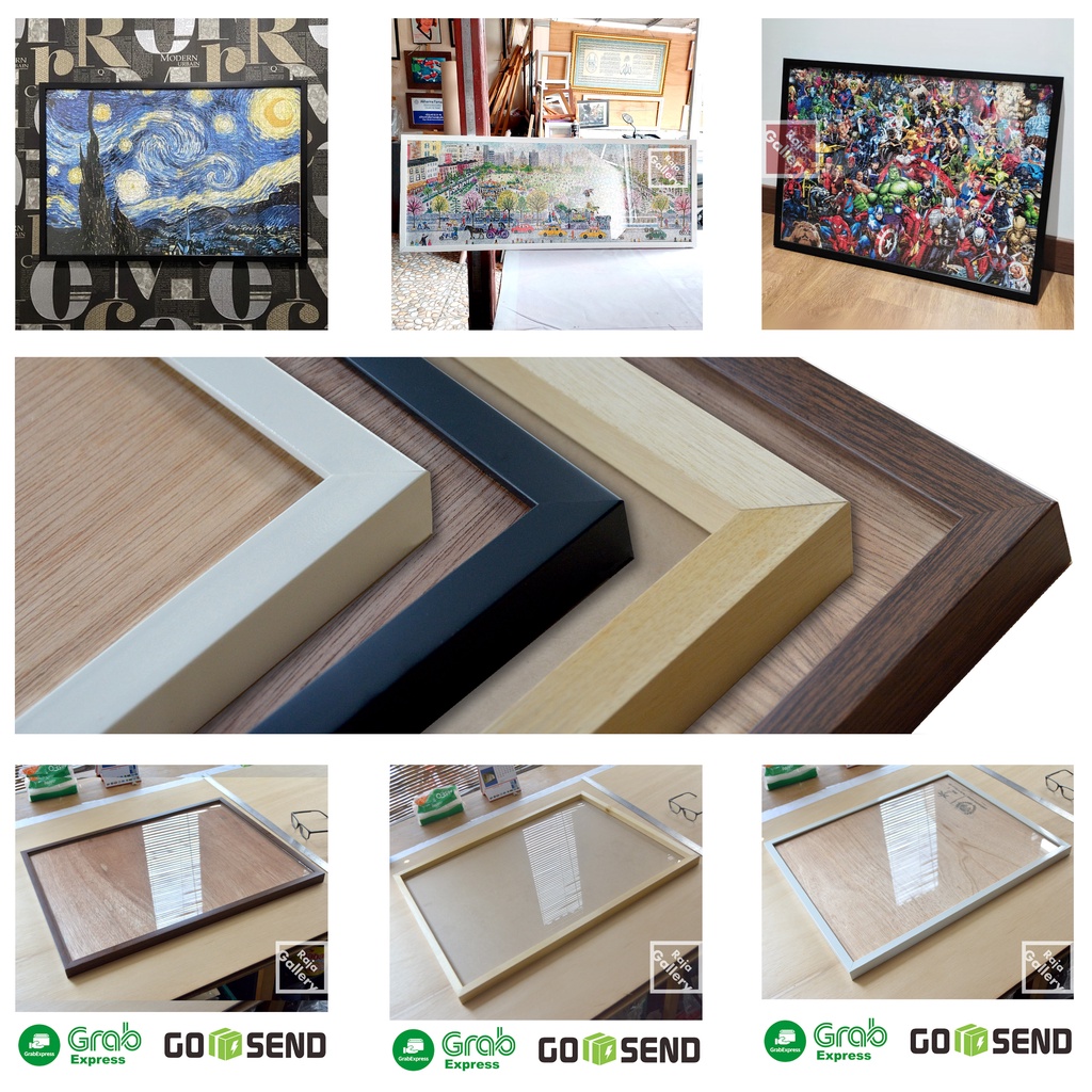 Jual Frame Bingkai Jigsaw Puzzle Bisa Custom Ukuran 500 - 1000 - 2000 ...