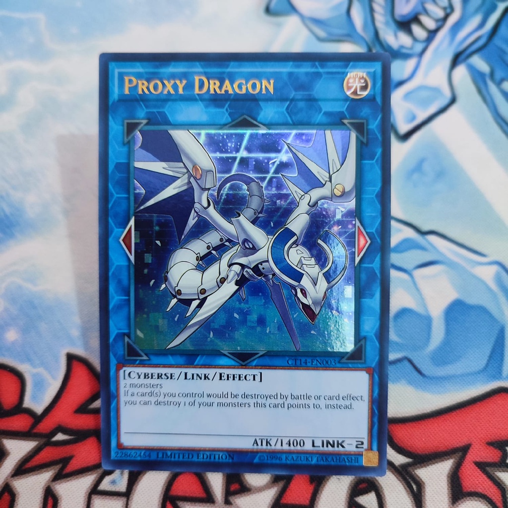 Jual yugioh proxy dragon CT14 ultra rare original | Shopee Indonesia