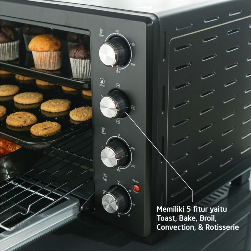 Jual Oxynic Gigante Huge Oven 68 L | Shopee Indonesia