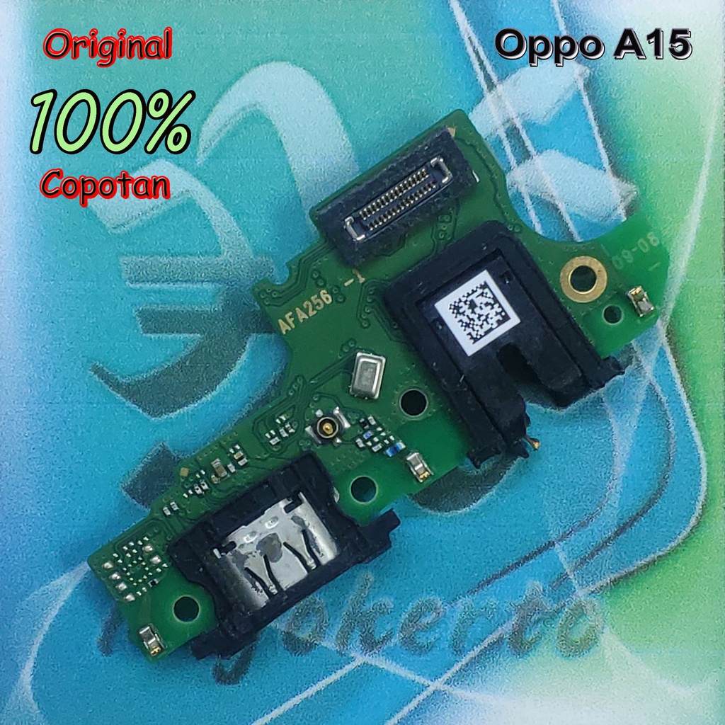 Jual Oppo A15 (2020) Papan konektor cas / PCB UI board charger mesin ...