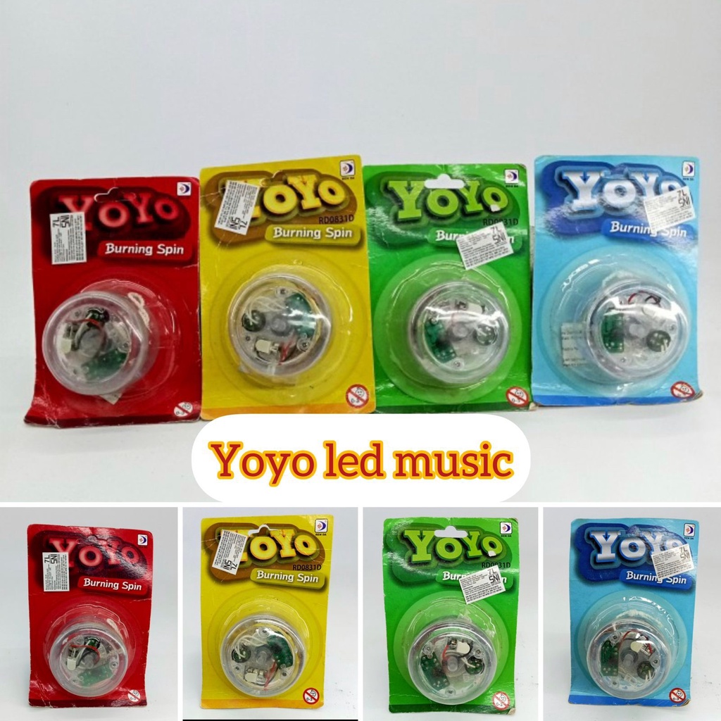 Jual Yoyo LED - Mainan Bola YoYo Magic Dengan Musik | Shopee Indonesia