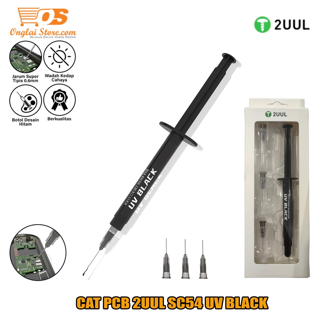 Jual 2UUL SC54 Cat PCB ULtra Violet 2UUL Lem Jumper Cat Jalur Solder UV ...