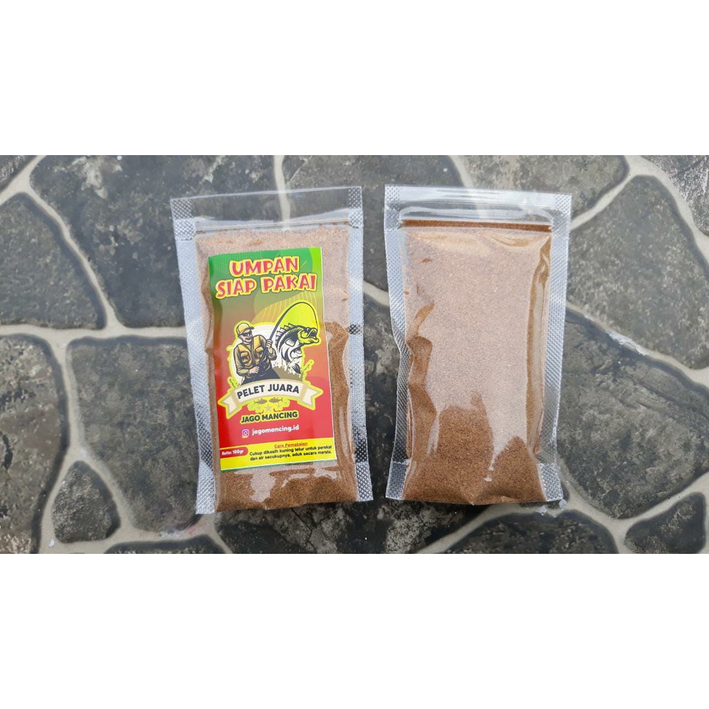 Jual Pelet Juara siap pakai Untuk mancing ikan mas nila dan bandeng | Shopee Indonesia