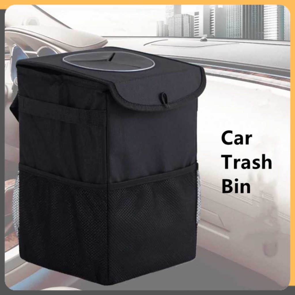 Jual Tempat Sampah Mobil Kotak Sampah Mobil Car Trash Bin Waterproof ...