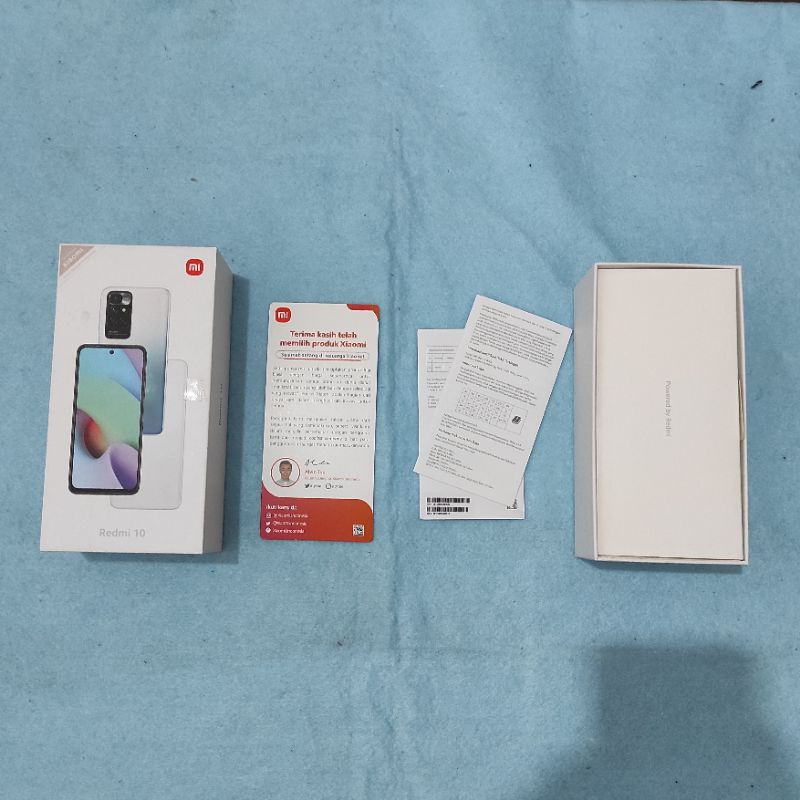 Jual DUS BOOK KARDUS BOX KARTON XIAOMI REDMI 10 2021 2022 ORIGINAL ...