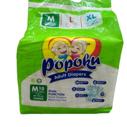Jual Popoku Adult Diapers Type Perekat Isi 10 | Shopee Indonesia