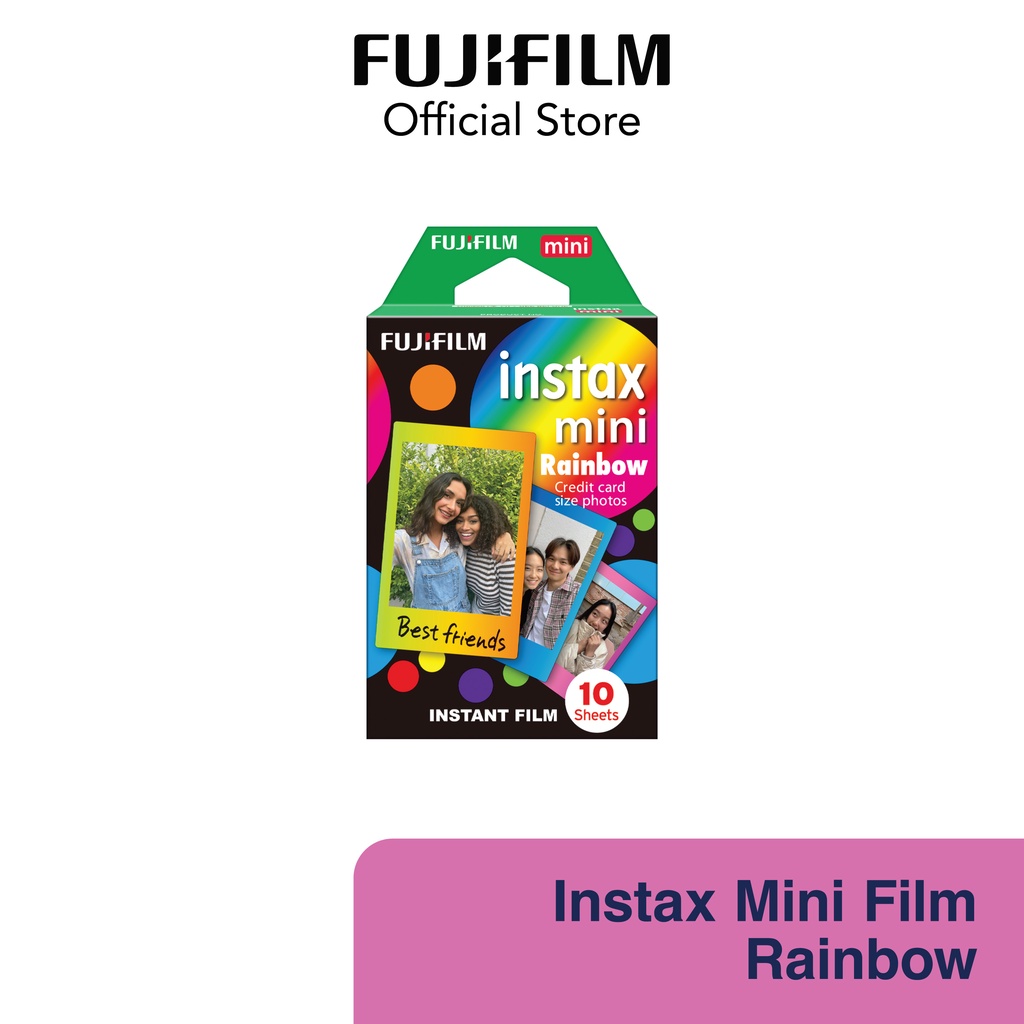 Jual FUJIFILM Instax Mini Rainbow Film | Shopee Indonesia