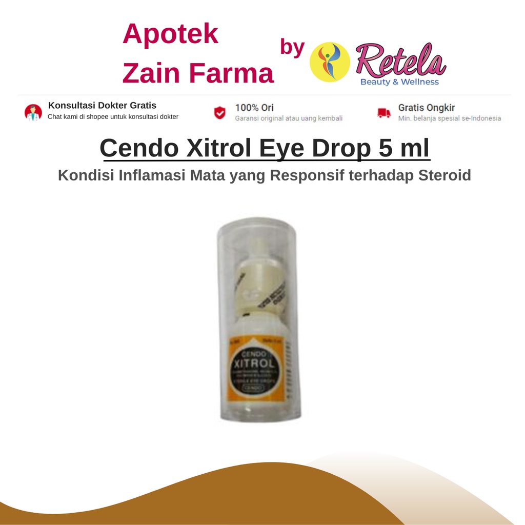Jual CENDO XITROL TETES MATA 5ML | Shopee Indonesia
