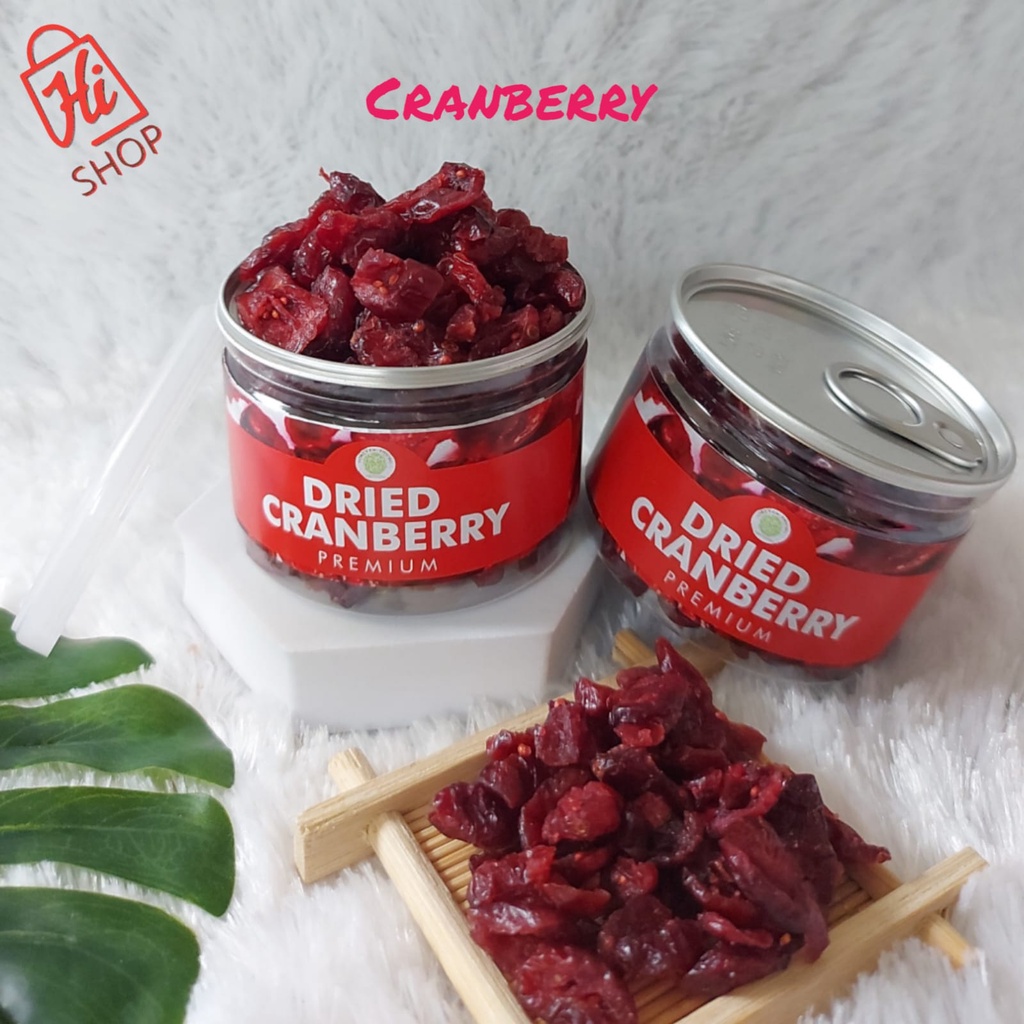 Jual Can Dried Cranberry Buah Cranberry Kering Kualitas Premium ...